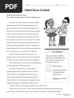Grade 6 Short Stories Collection | PDF | Spider