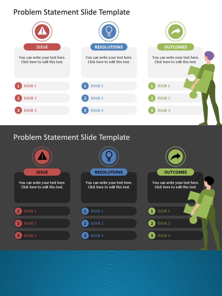 Problem Statement Slide Template | PDF | Foreign Language Studies