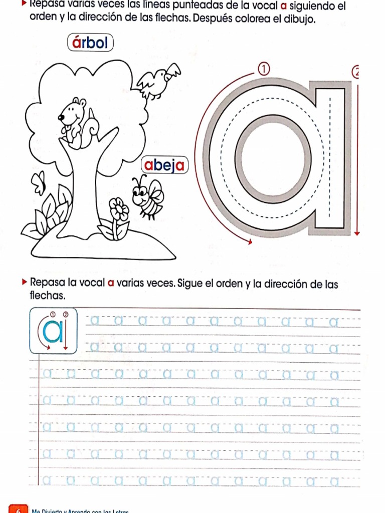 me divierto y aprendo con las letras (1) | PDF