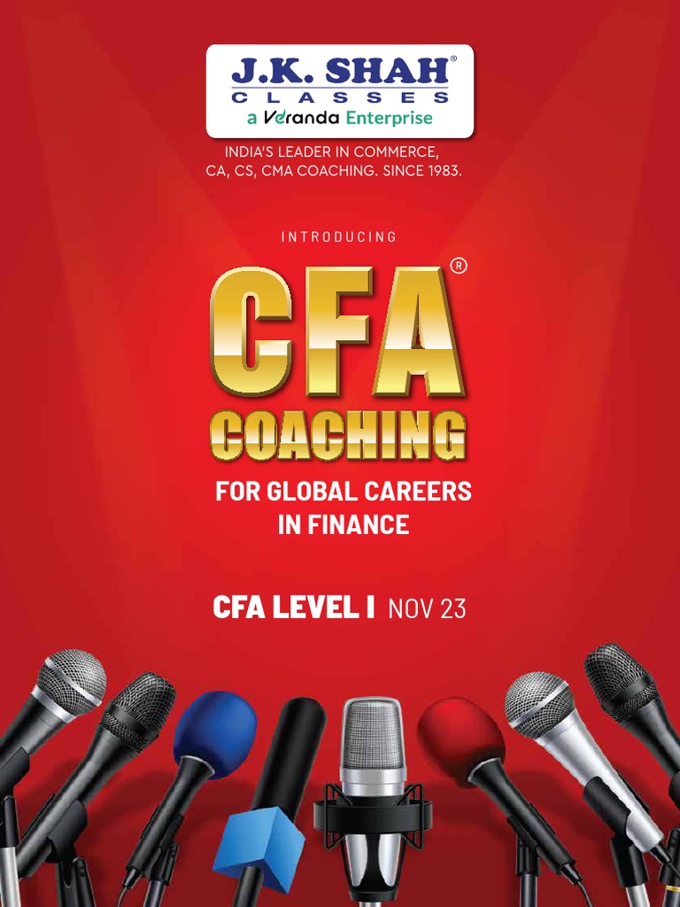 CFA® November'23 | PDF