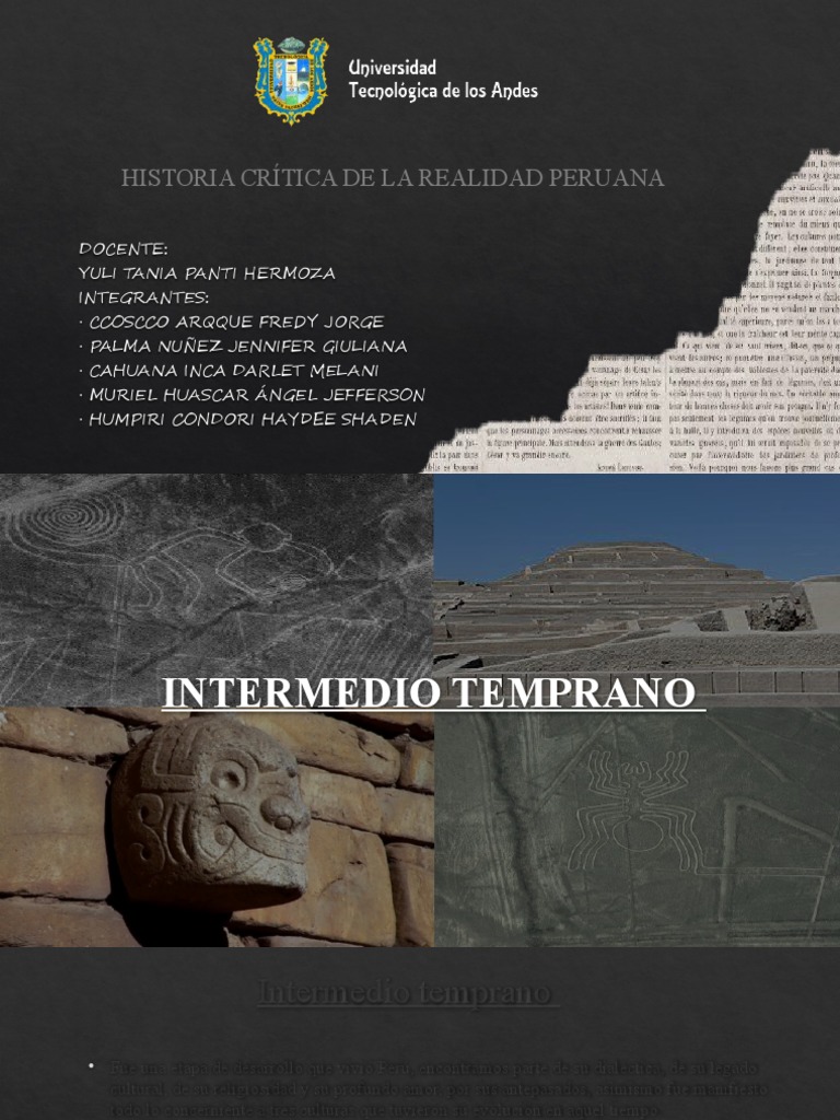 Culturas Del Intermedio Temprano | PDF