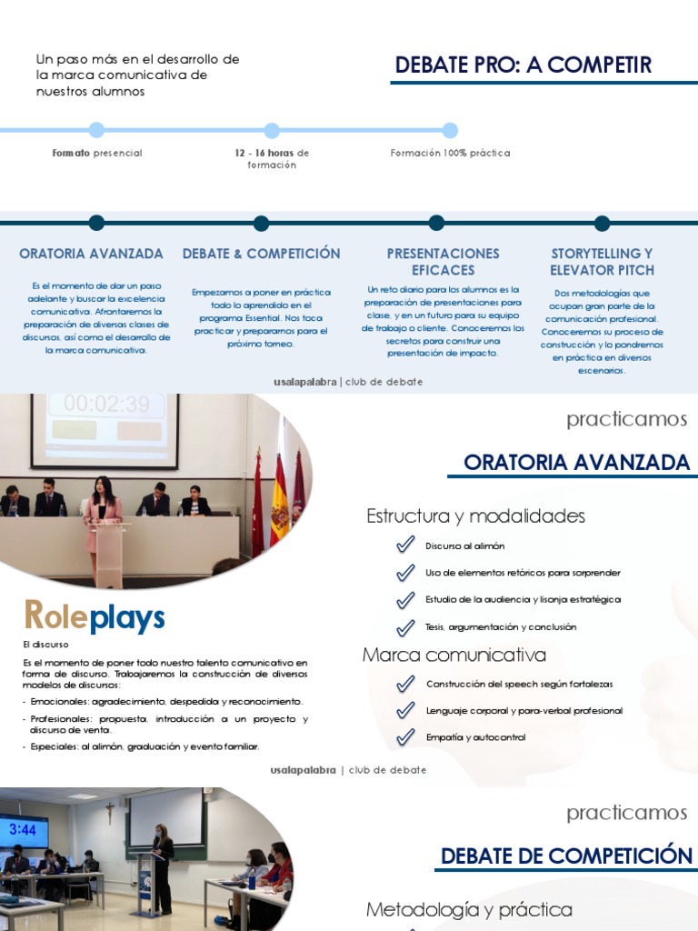 Programa Debate Pro | PDF