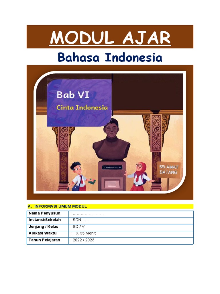 BAB 6 - MA B Indo Kls 5 | PDF
