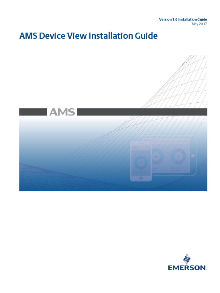 Manuals Guides Ams Device View en 587046 | PDF