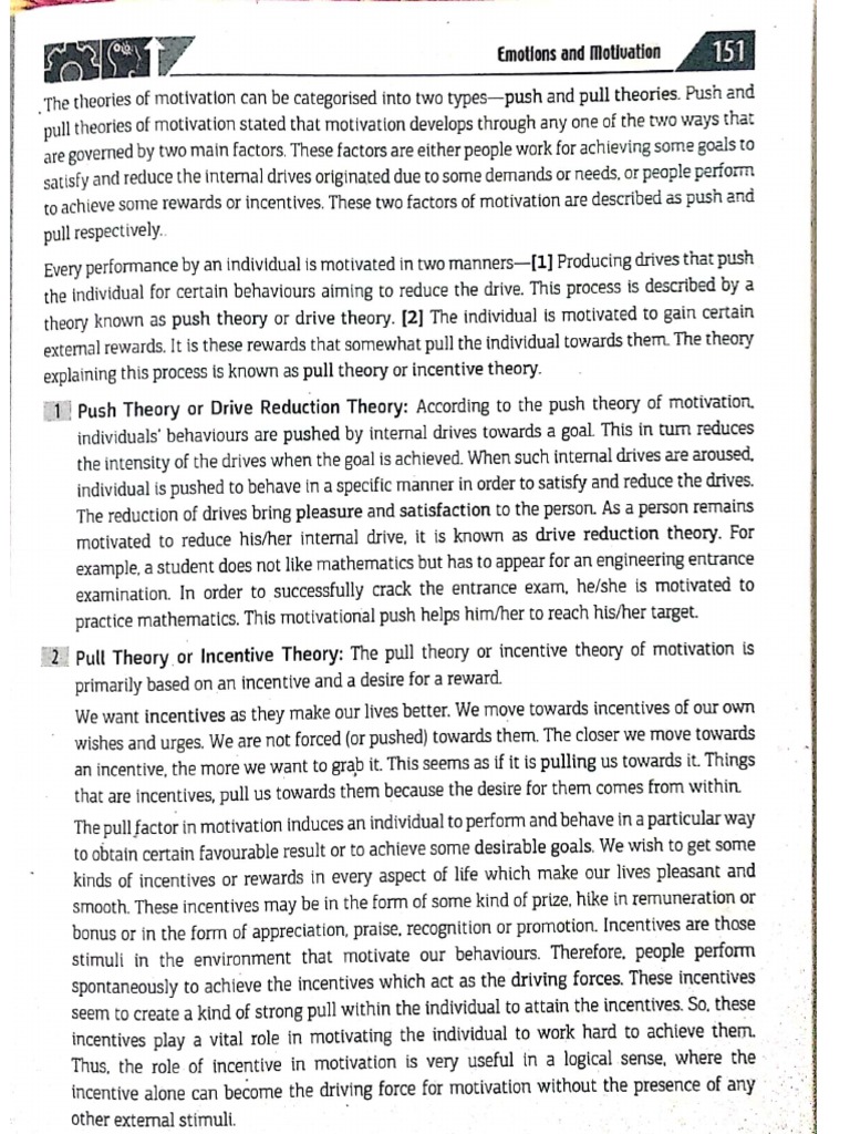 Unit 4 (Part 2) - Motivation Theories | PDF