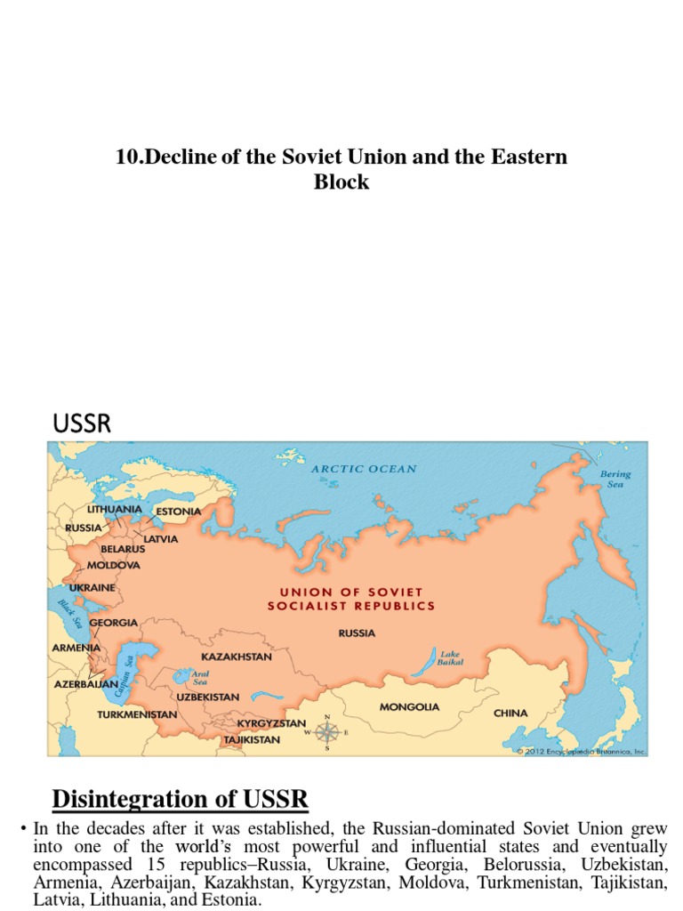 10.decline of The Soviet Union and The Eastern Block | PDF