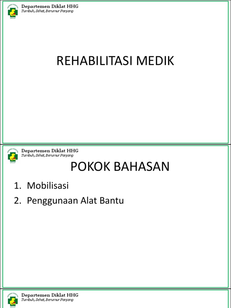 Rehabilitasi Medik | PDF