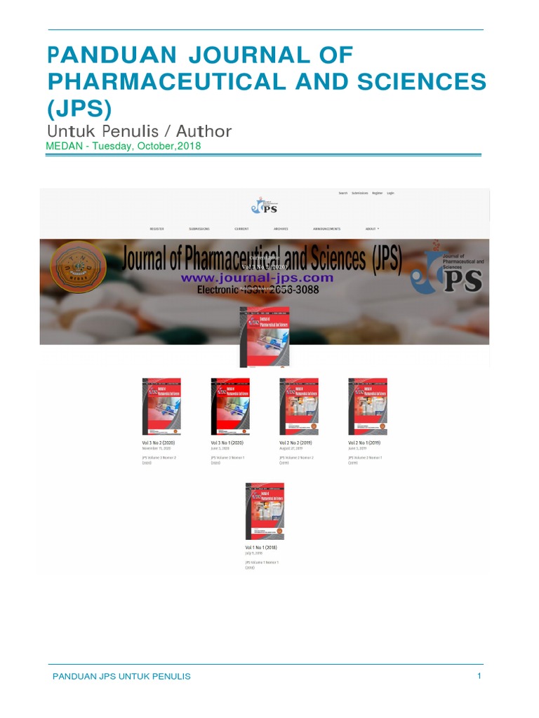 PANDUAN OJS Journal JPS (AUTHOR) | PDF