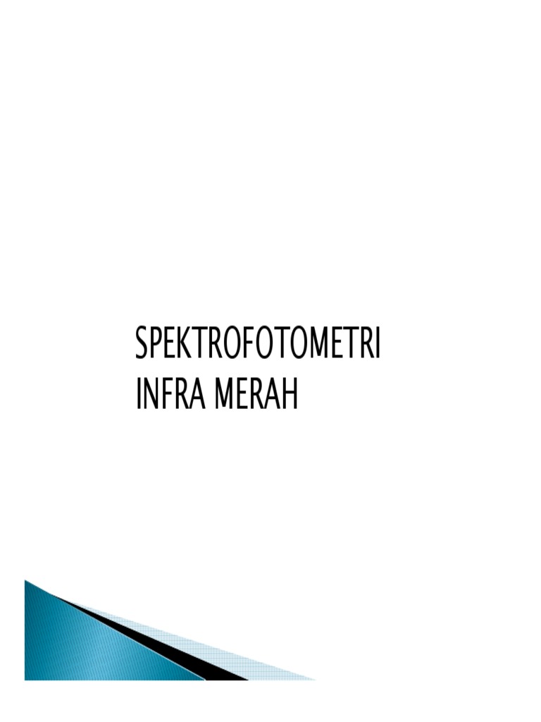 Spektro IR Kuliah Apt | PDF