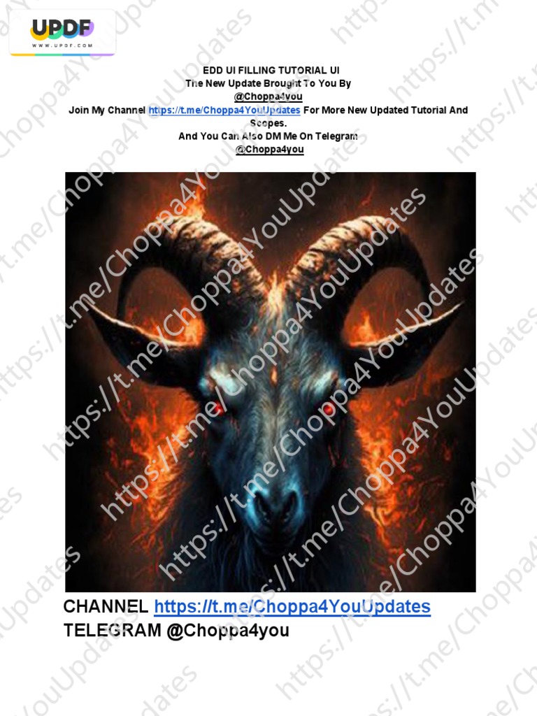 EDD Fully Updated Tutorial UI - 2 | PDF | Cooking, Food & Wine | Technology & Engineering