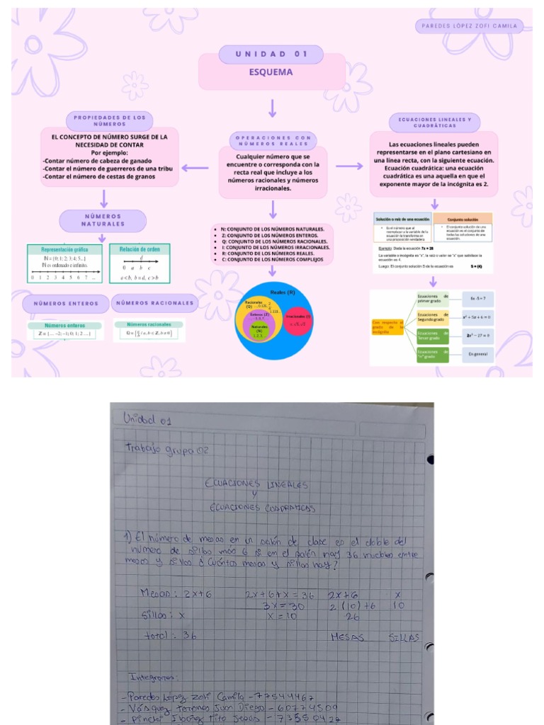 Mapa Conceptual Matemática | PDF