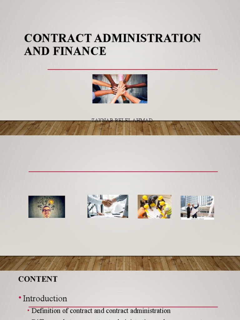 Contract Administration in Construction | PDF | Law Of Obligations ...