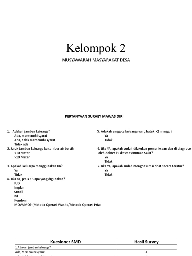 Contoh MMD Fix + Tertib Acara | PDF | Kesehatan Holistik