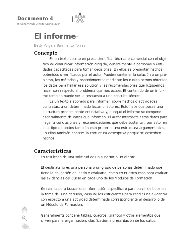 Como Elaborar Un Informe | PDF | Información | Evaluación