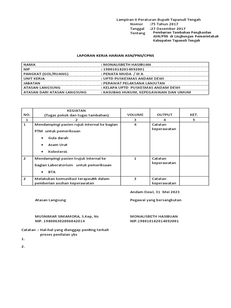 LKH Lisbeth - Salin | PDF