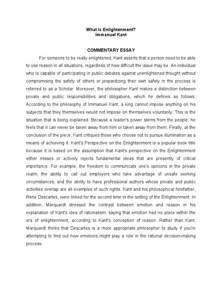Commentary Paper | PDF