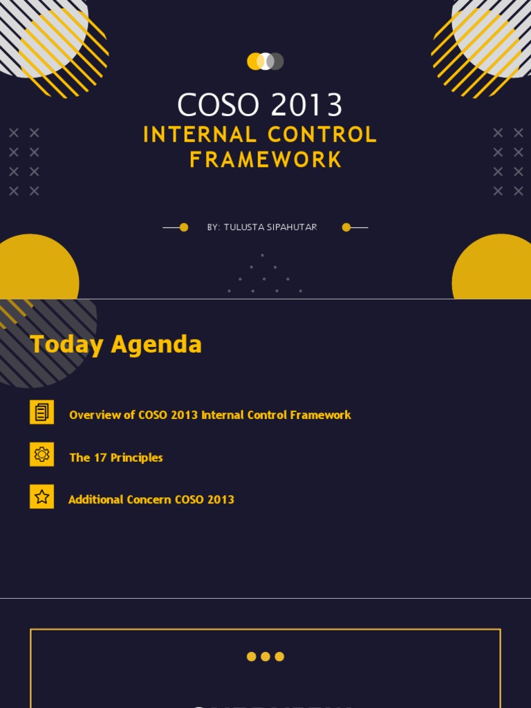 Overview COSO 2013 IC Framework | PDF