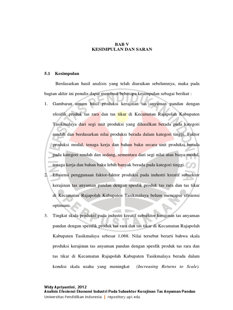 S Pek 0803044 Chapter5 | PDF