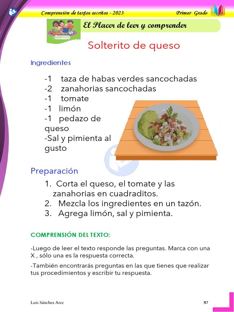 Solterito de Queso | PDF