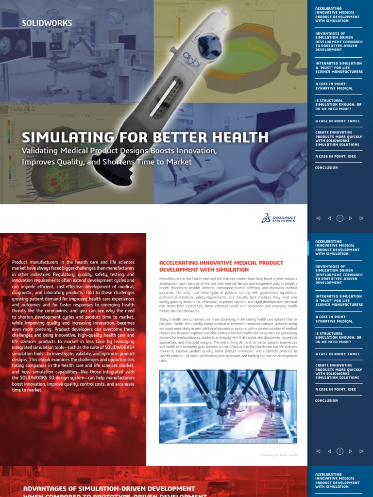 SOLIDWORKS Simulation in Life Sciences Ebook SourceFiles | PDF ...