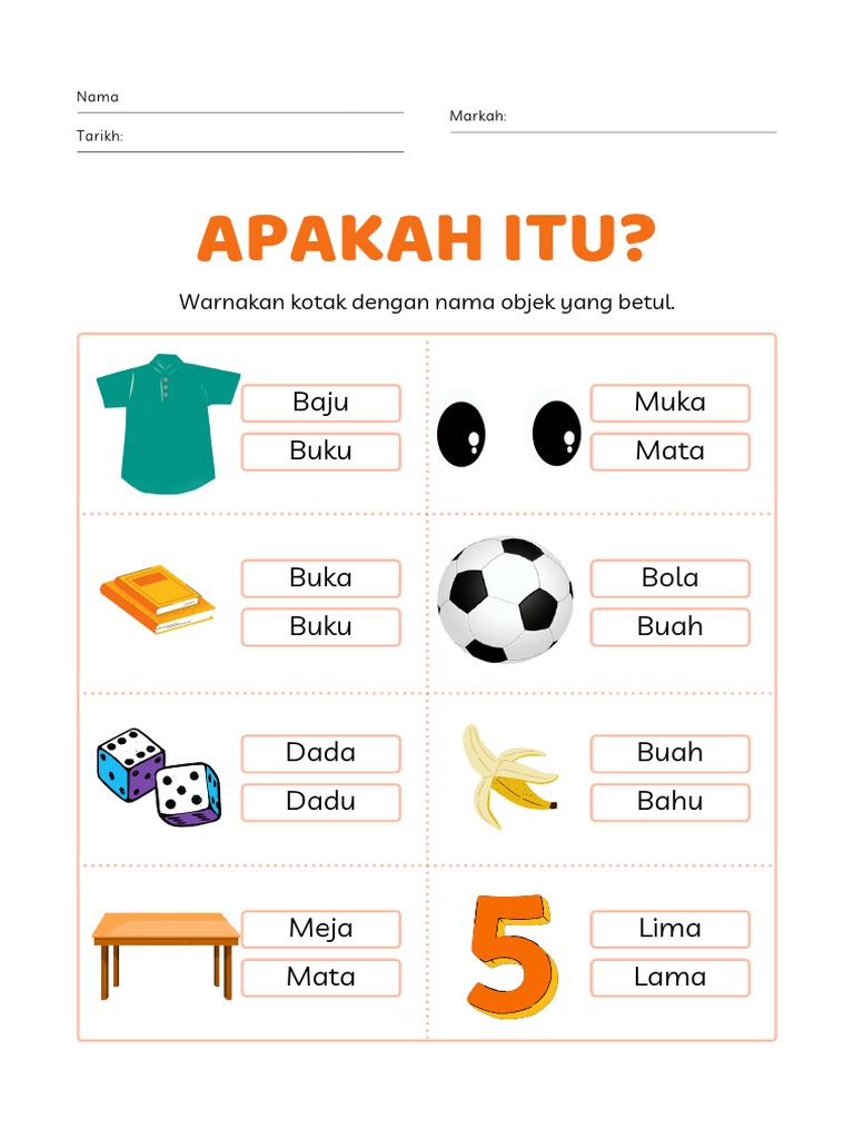 KATA, RANGKAI KATA DAN ISTILAH (A4 Document) | PDF