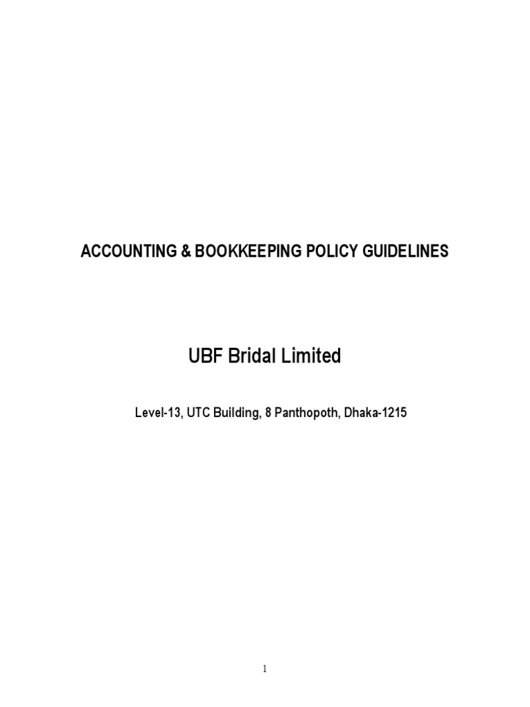 Accounting and Bookeeping Manual | PDF | Debits And Credits | Bookkeeping