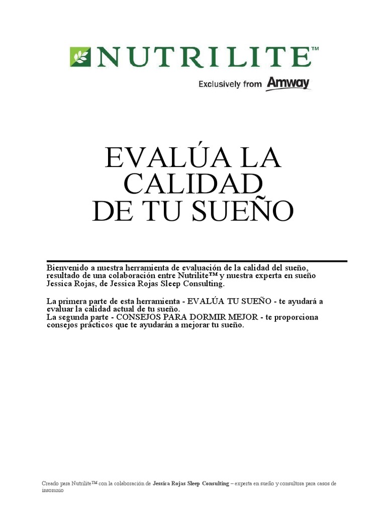 Spanish Sleep Better Tools 06.22 | PDF | Dormir | Insomnio