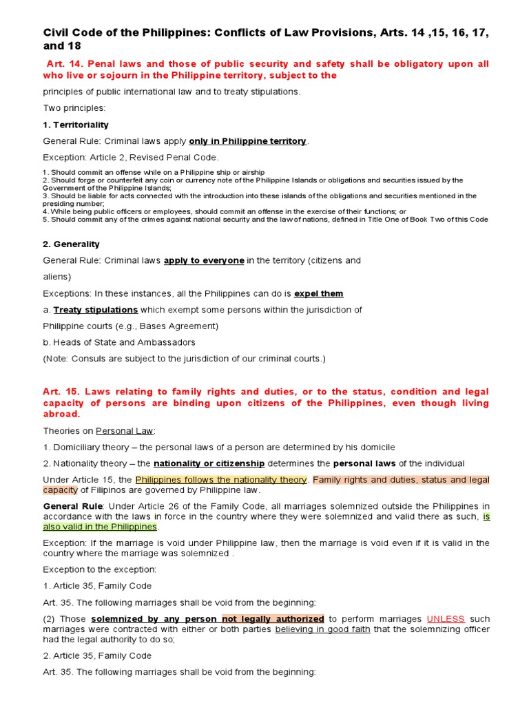 Article 13,14,15,16,17 and 18 | PDF