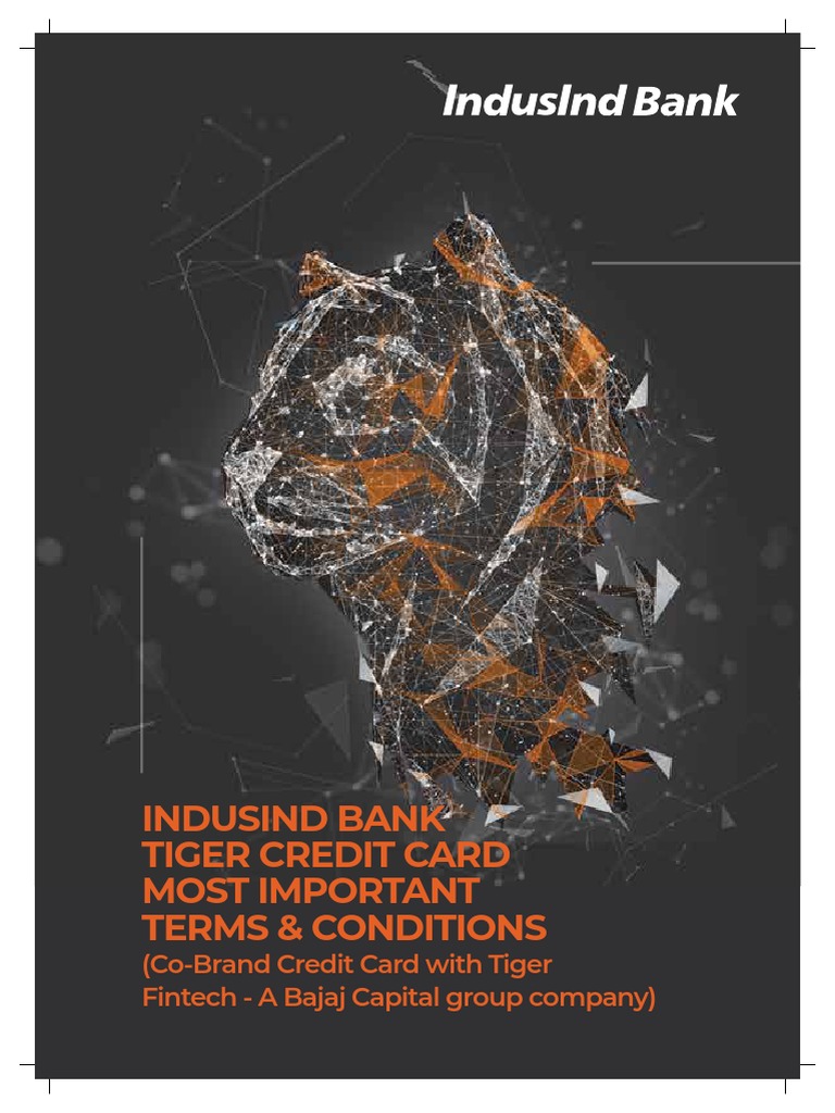 Bajaj Tiger CC MITC New | PDF | Credit Card | Payments