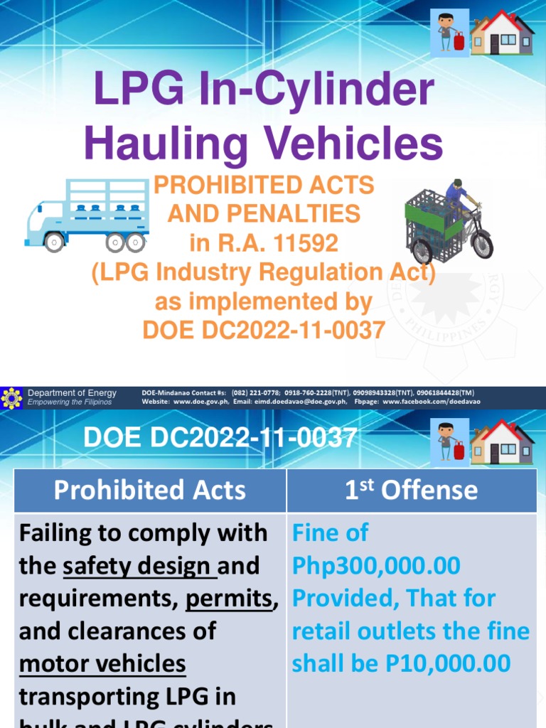 Reference For Vehicle Standard Guideline | PDF | Liquefied Petroleum ...