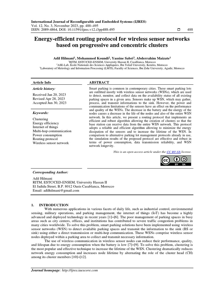 Energy Efficient Routing Protocol For Wireless Sensor Networks Based On Progressive And
