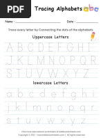 Filipino Alphabet Tracing Worksheets | PDF | Languages | Foreign ...
