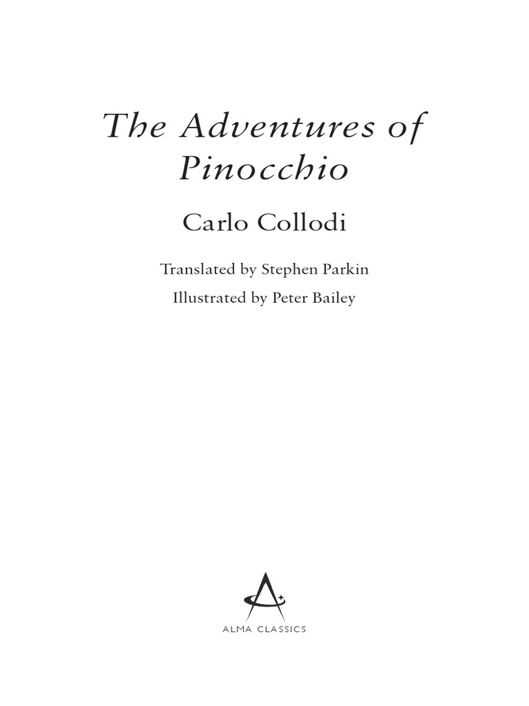 Pinocchio Pdf
