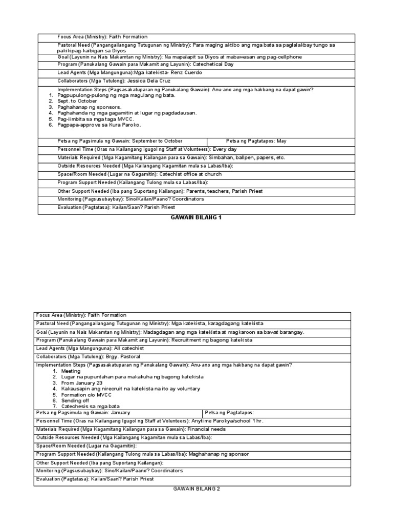 Faith Formation | PDF