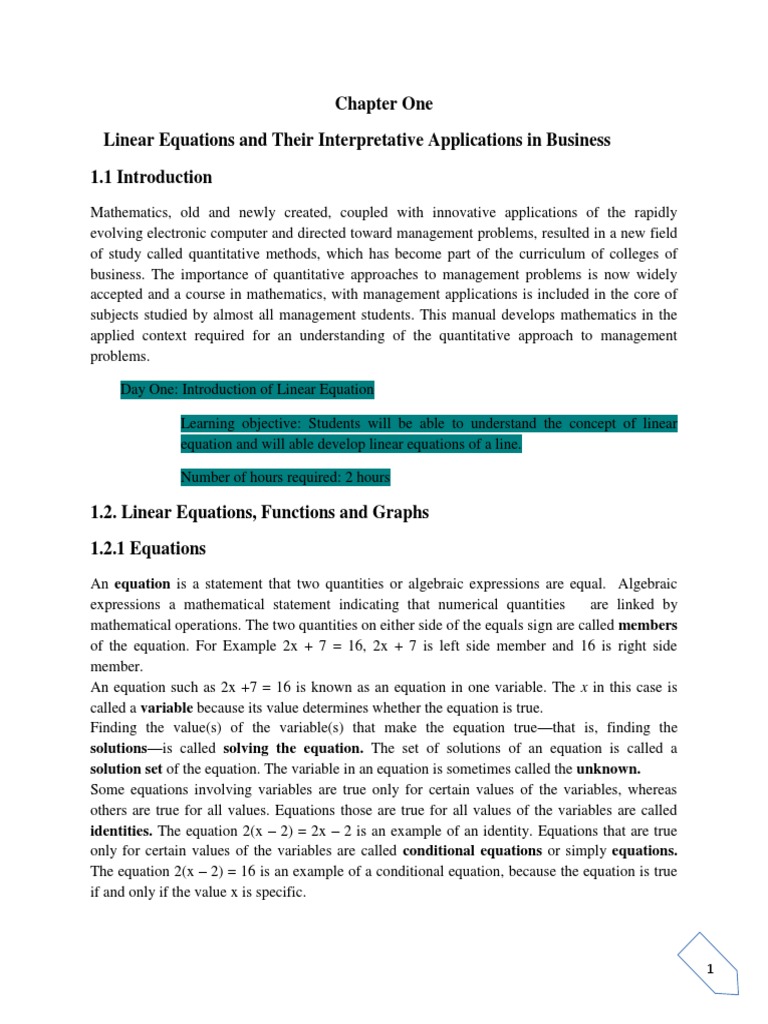 Business Maths | PDF