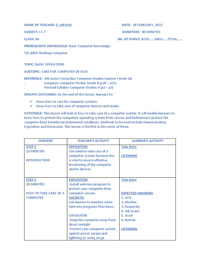 Care For Computers | PDF | Antivirus Software