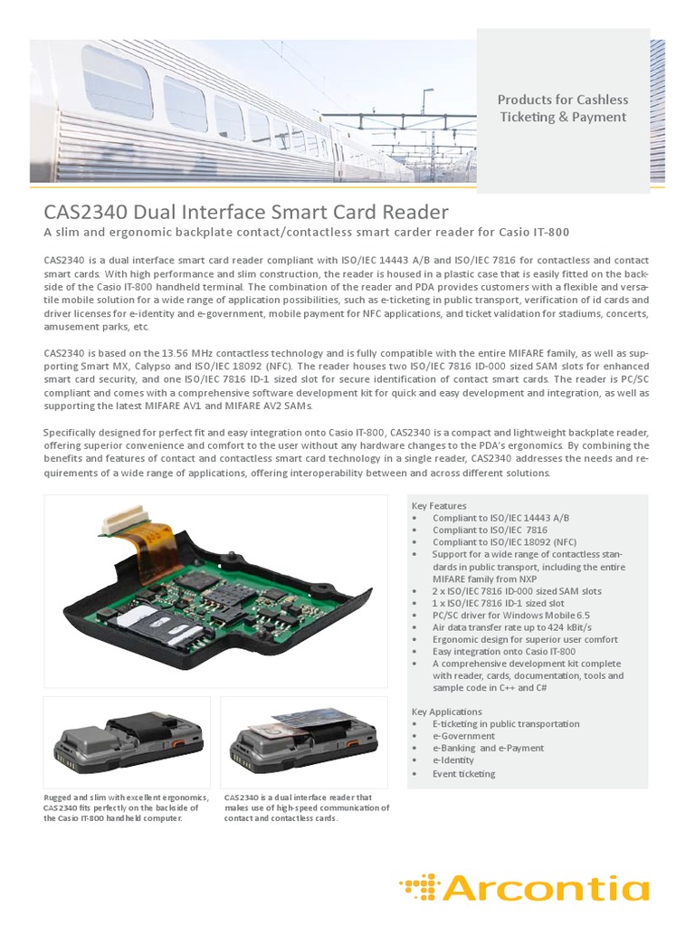 Cas2340 2 | PDF | Smart Card | Computer Science