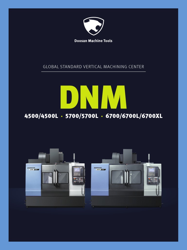 Doosan DNM 4500 Catalog | PDF