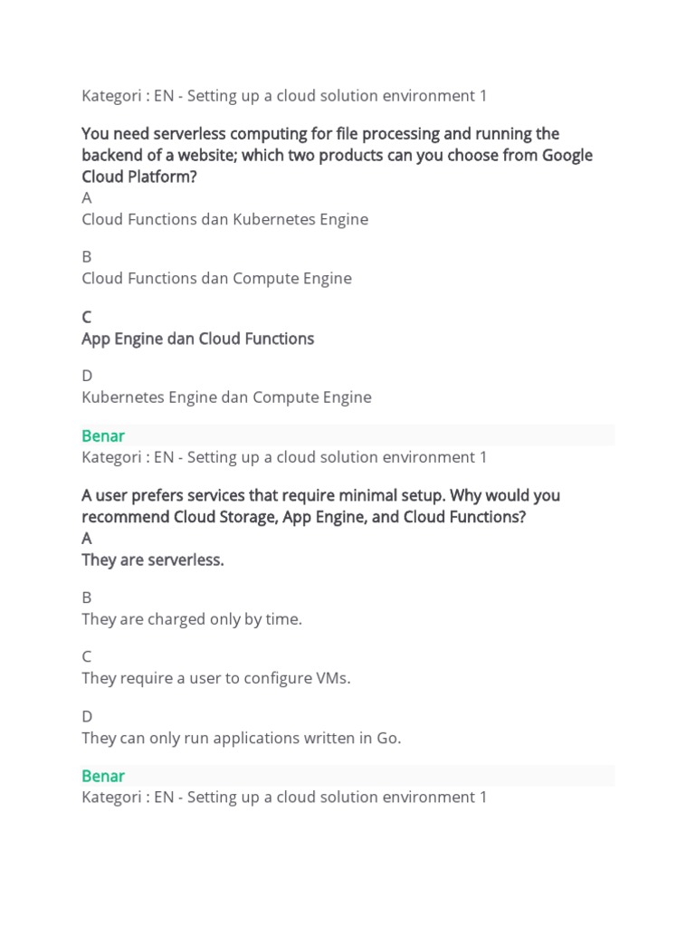 First Simulation Exam - Percobaan 1, 2, 3 | PDF | Cloud Computing | Web ...
