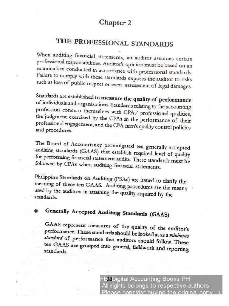 Chapter 2 The Professional Standards Pdf