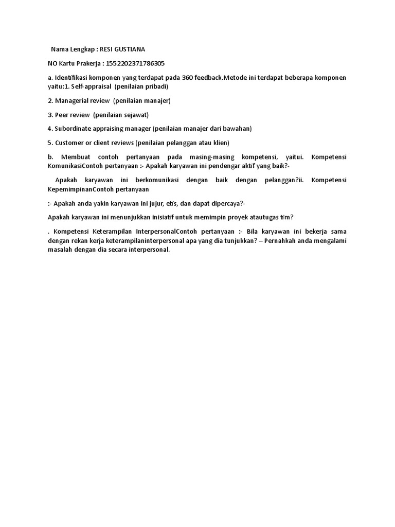 TPM 4 | PDF | Karier & Perkembangan