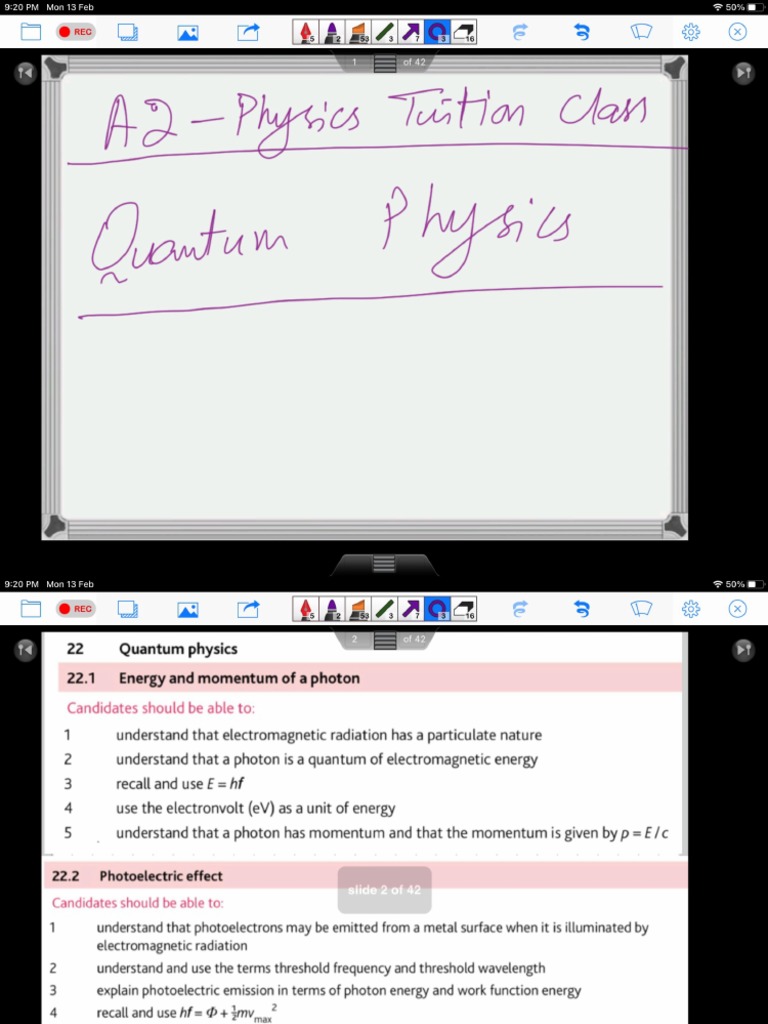 9 Quantum Physics A2 - FP | PDF