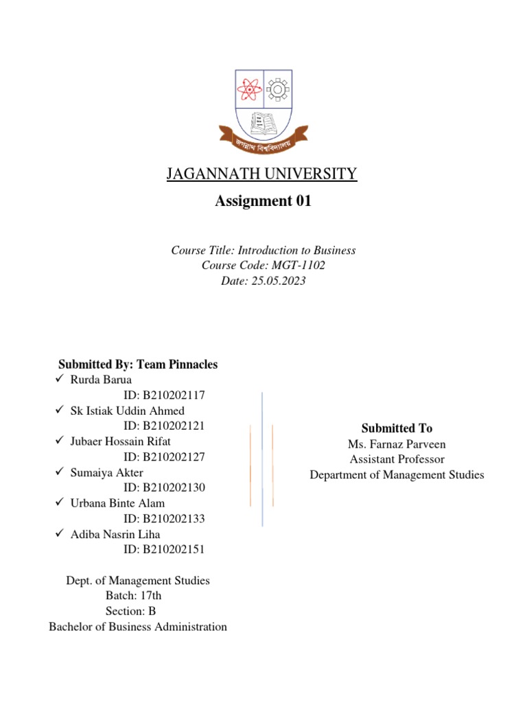 Assignment 01 - Final | PDF | State Owned Enterprise | Cooperative