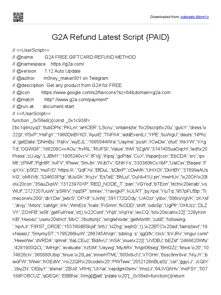 Bmr1o Justpasteit | PDF