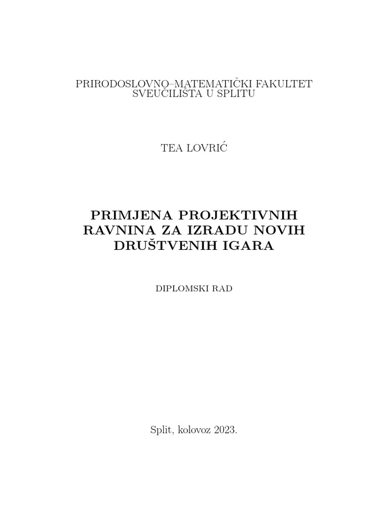 Diplomski Rad | PDF