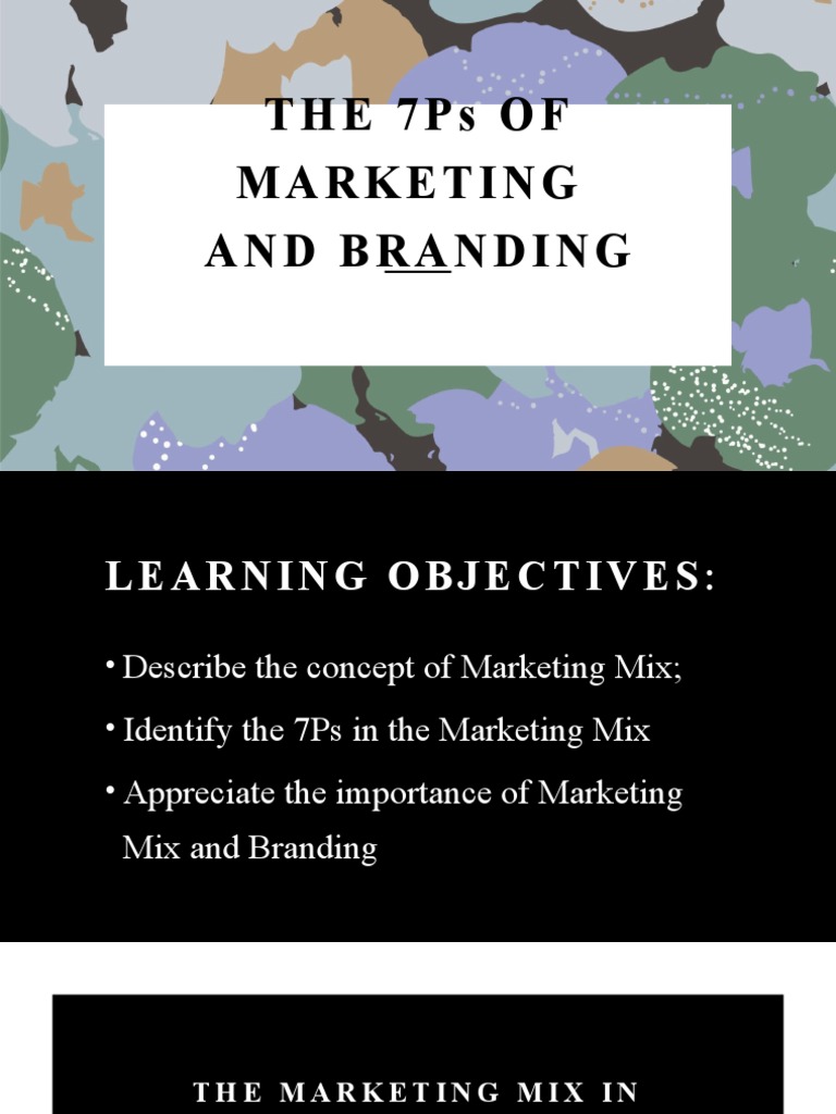 Topic 5 - The 7Ps of Marketing and Branding | PDF