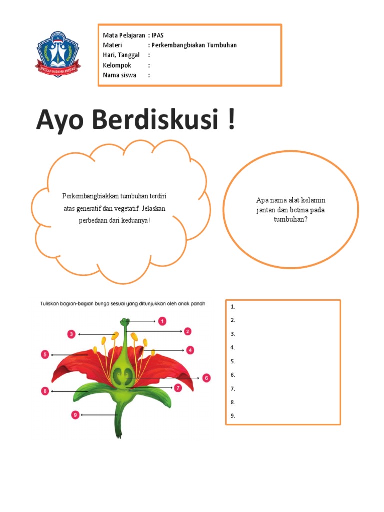 Tugas Kelompok Ipas Perkembangbiakan Tumbuhan | PDF Tugas Kelompok Ipas Perkembangbiakan Tumbuhan | PDF