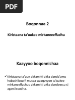 Jecha Beektotaa Addunyaa | PDF