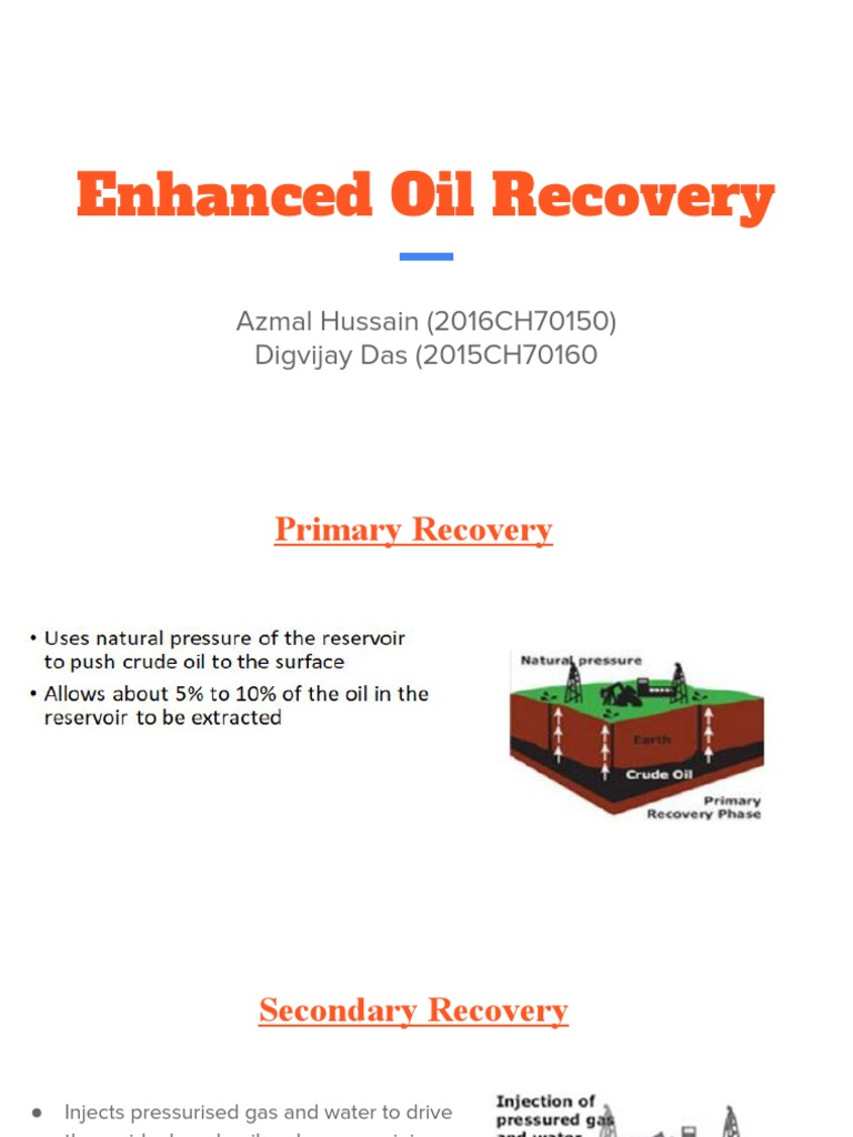 Enhanced Oil Recovery | PDF | Enhanced Oil Recovery | Petroleum Reservoir