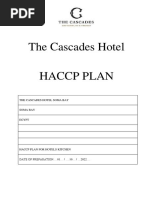Difference Between HACCP, VACCP & TACCP | PDF | Hazard Analysis And ...